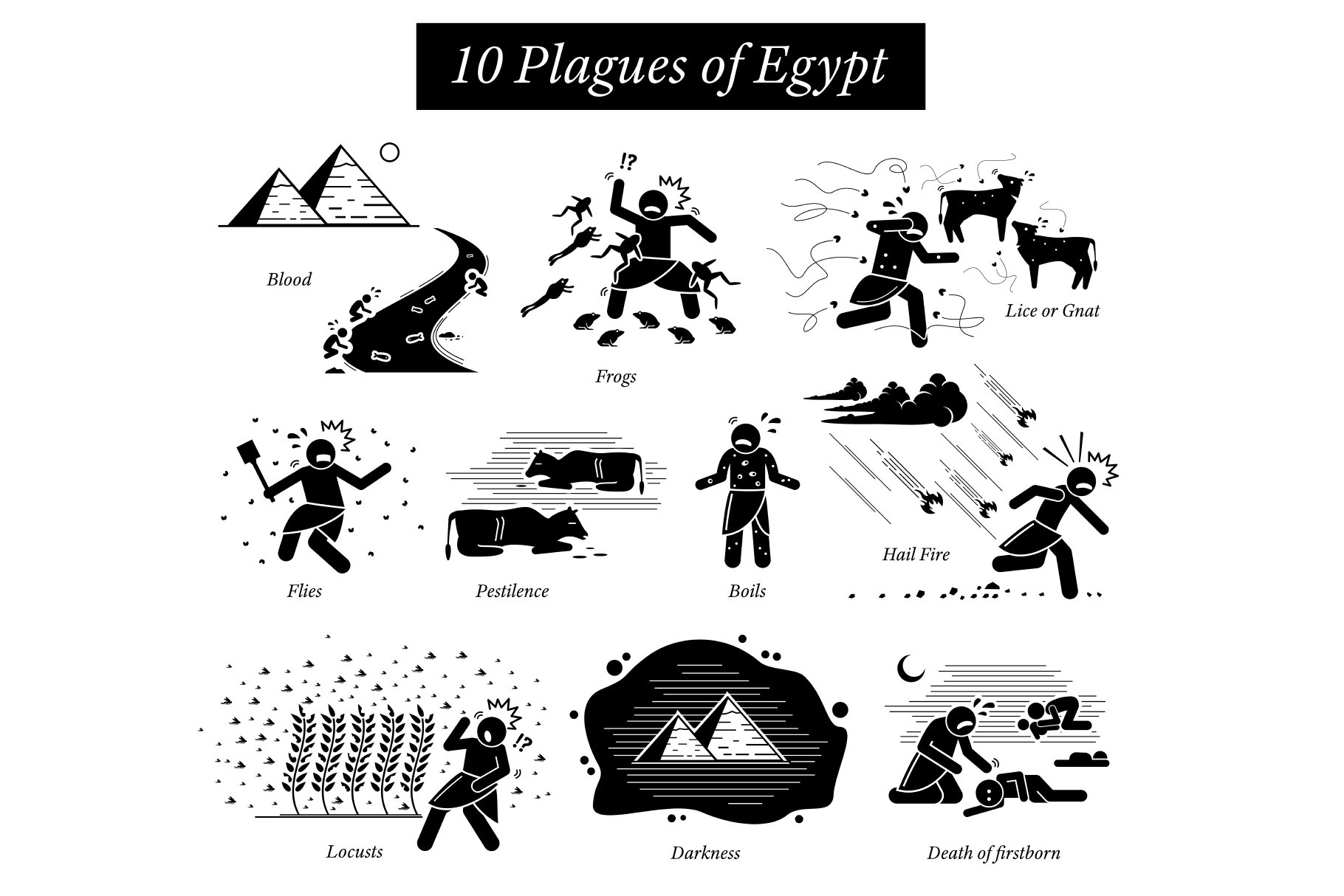 Moses And Pharaoh Plagues