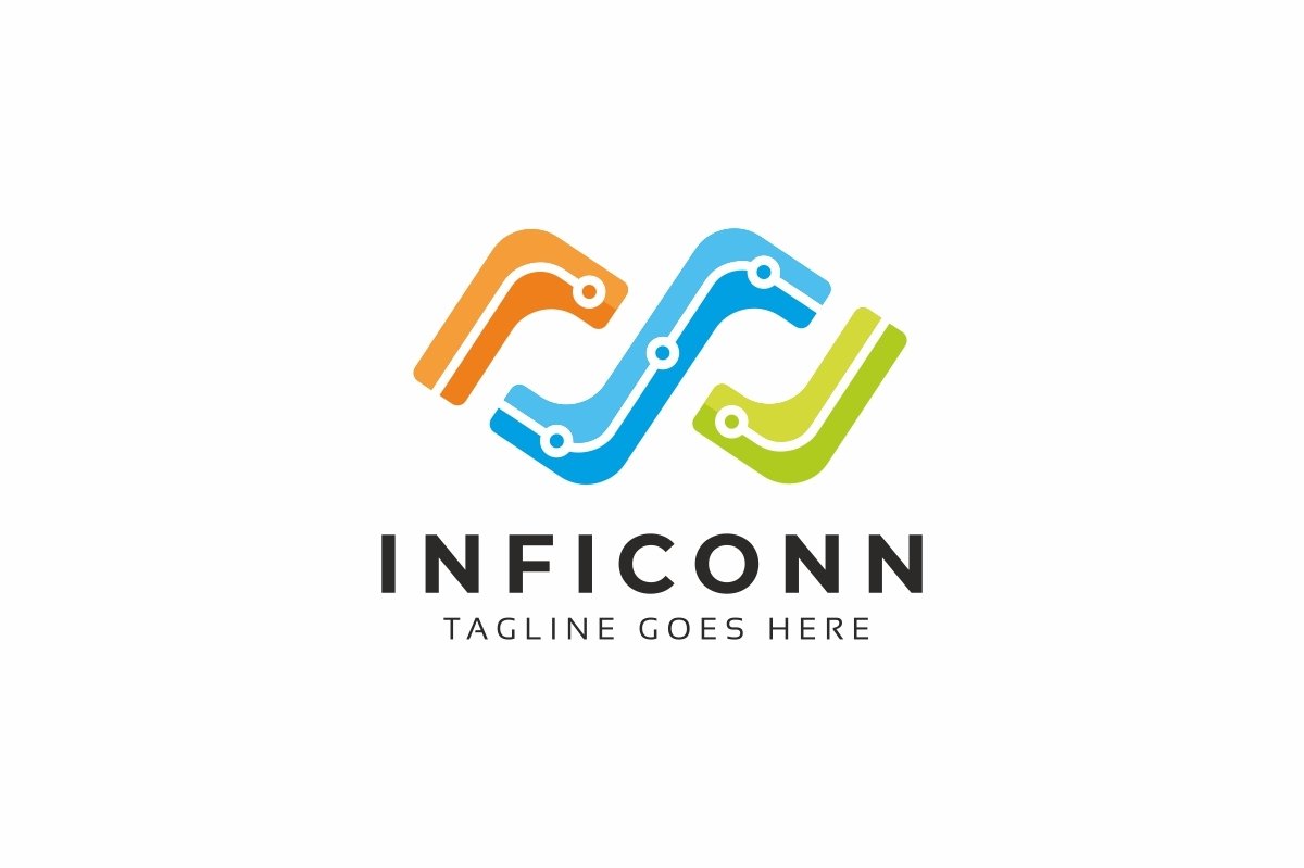 Infinity Connection Logo (352947) | Logos | Design Bundles
