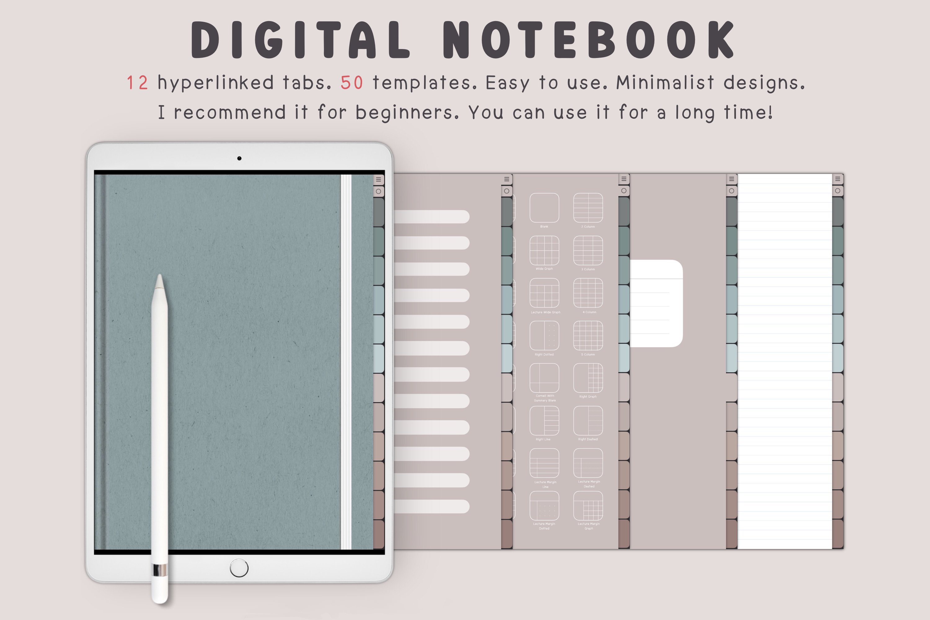 Calendars Planners Paper Party Supplies Digital Diary Goodnotes