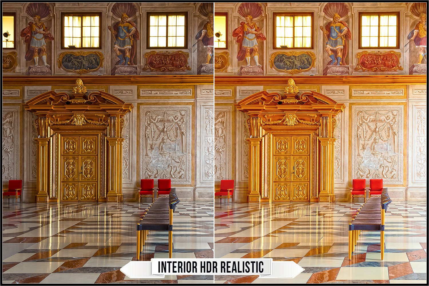 Interior Design HDR LUTs - Version 3 (108669) | Plugins | Design Bundles