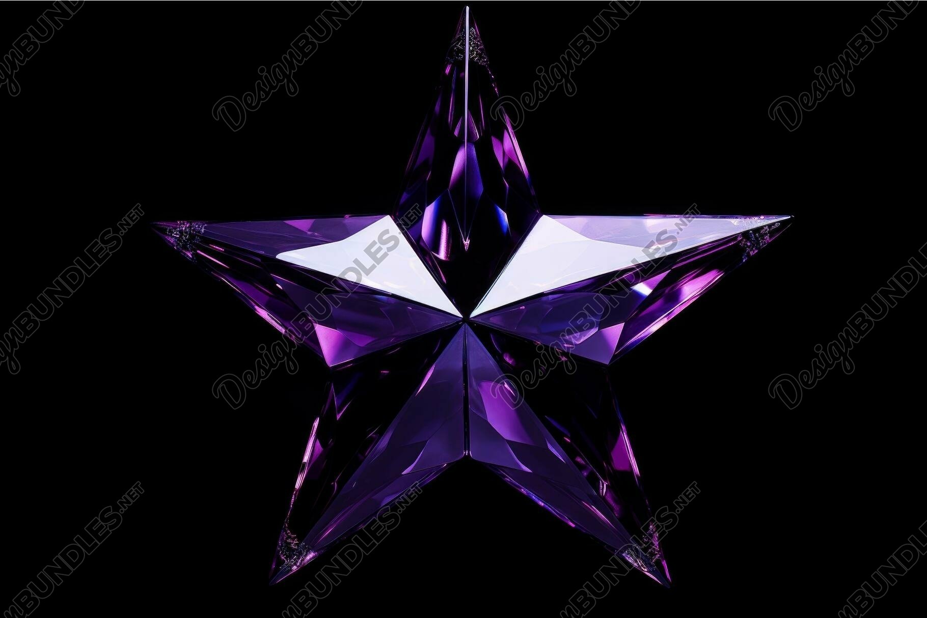 Black And Purple Star Backgrounds