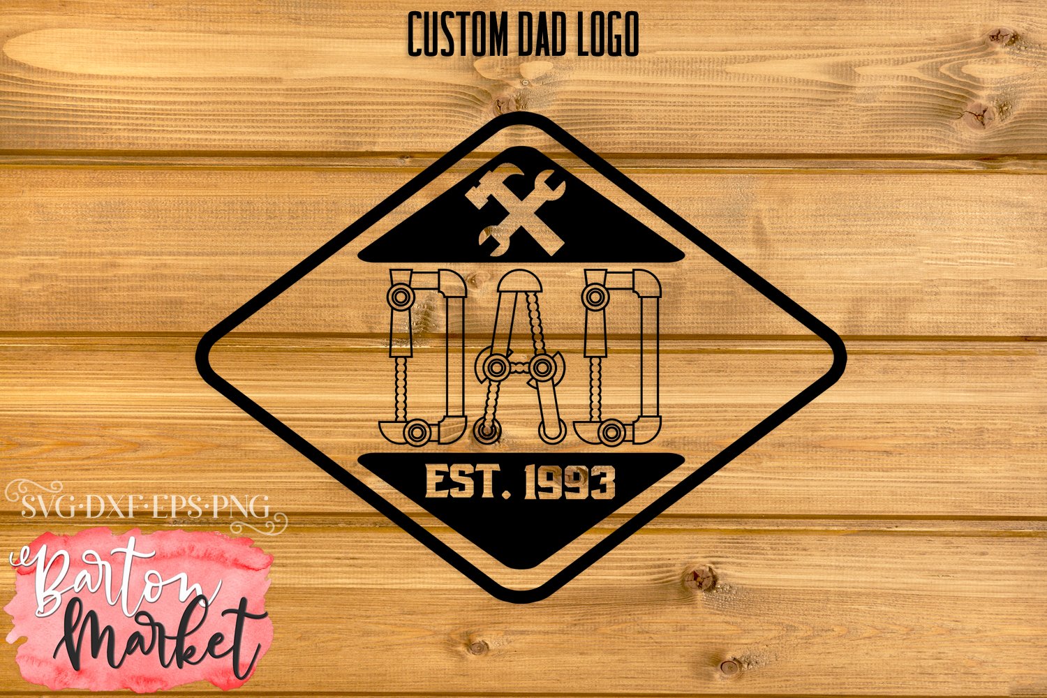 Custom Dad Cut File with Dates and Names for Crafters (262087) | Cut ...