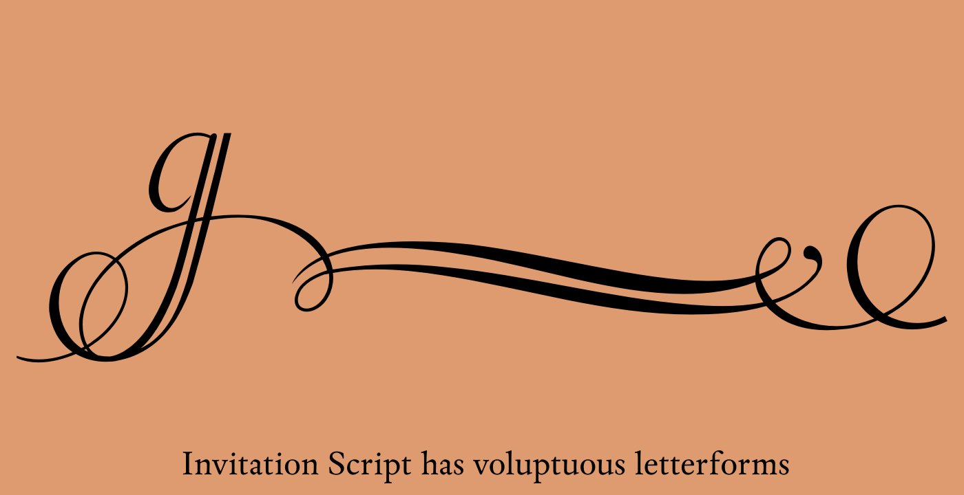 Invitation Script Font