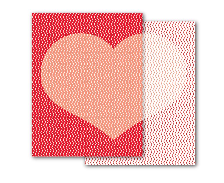 Chevron Digital Paper in Rainbow Colors Background Paper Zig Zag ...