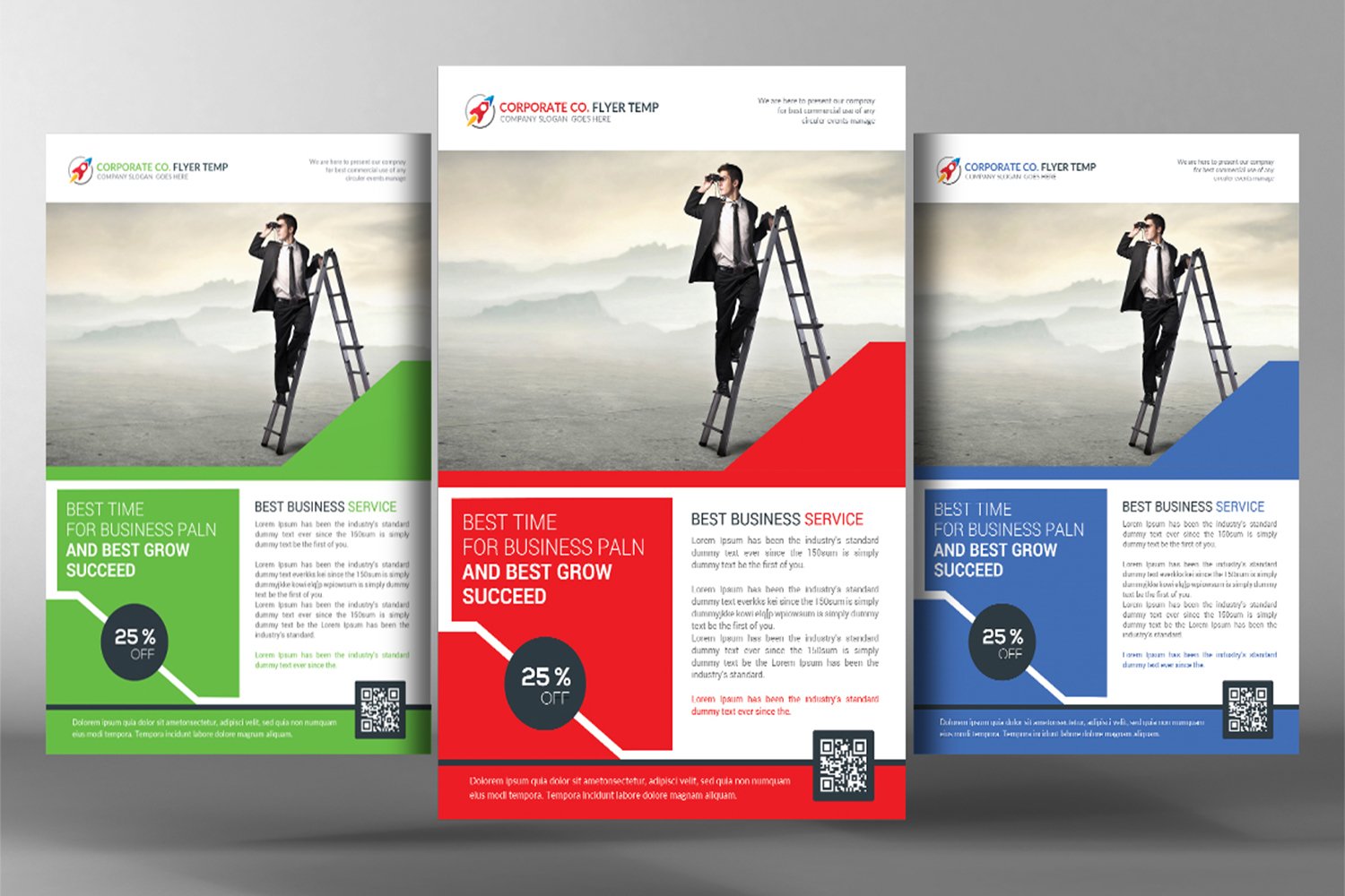 Business Promotion Flyer Template (432058) | Flyers | Design Bundles