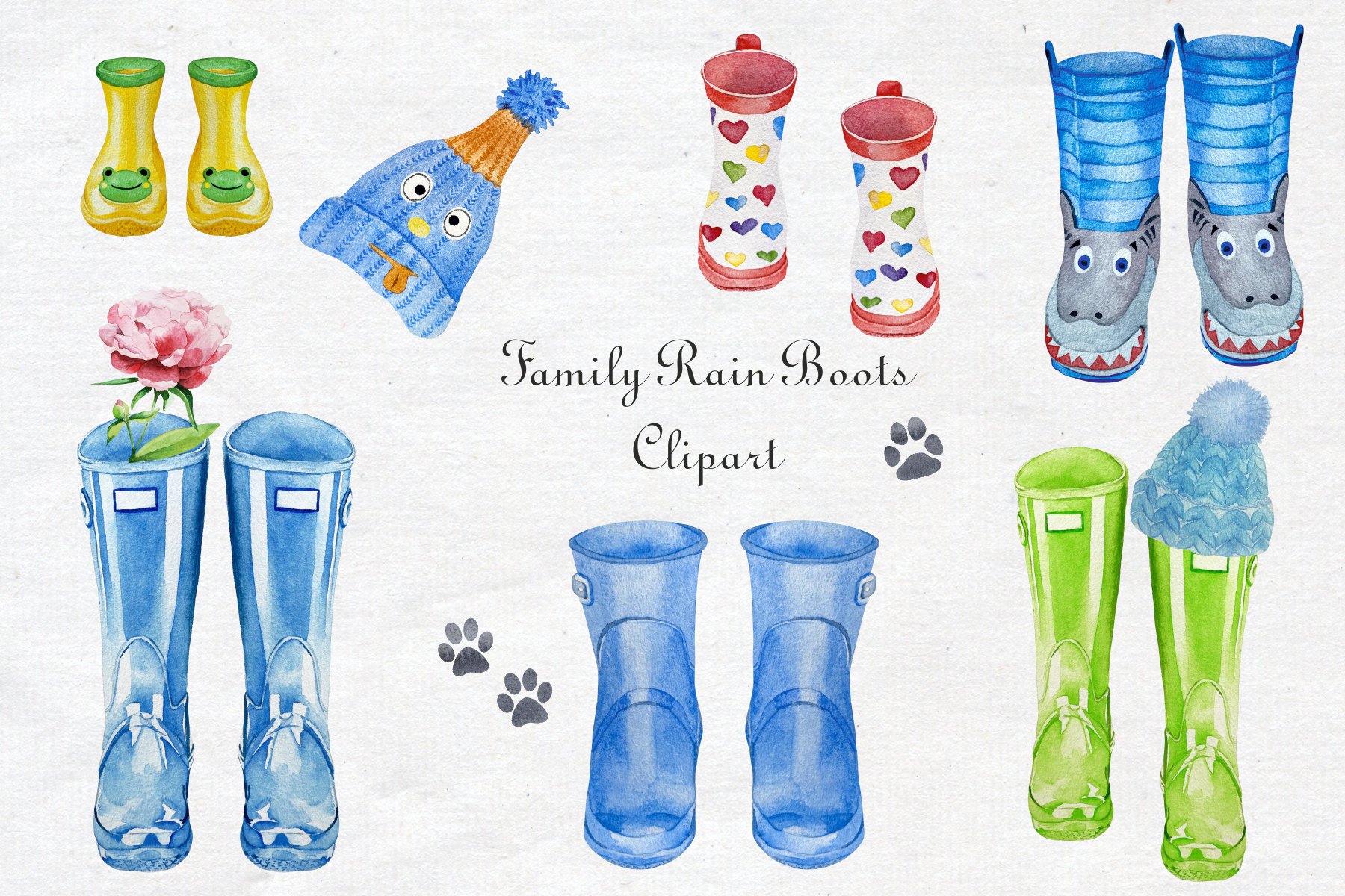 Clipart Rain Boots
