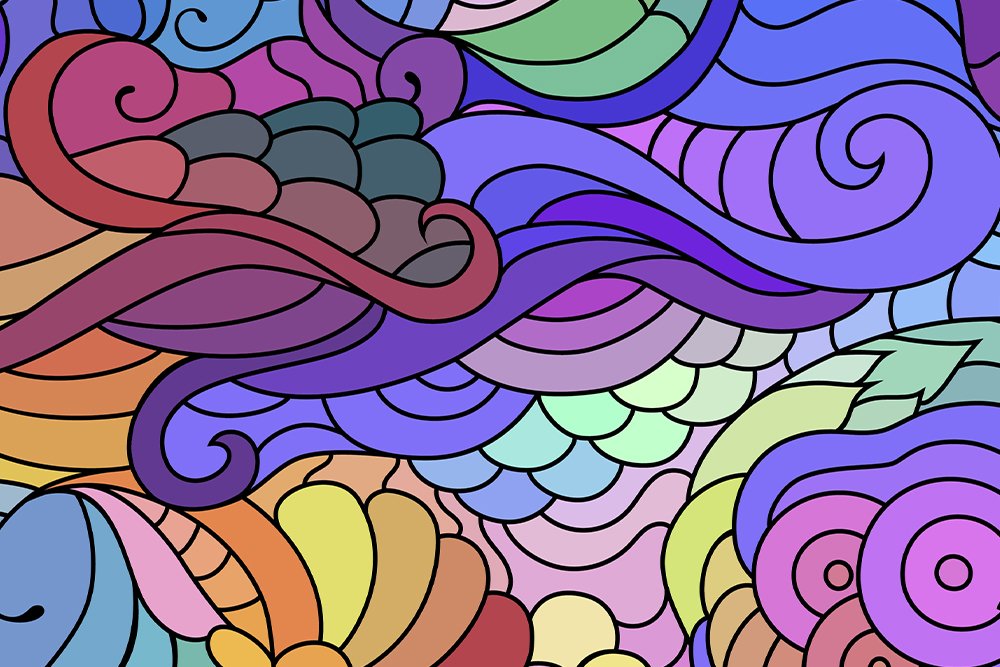 Tribal zentangle clipart and digital scrapbooking paper (670957 ...