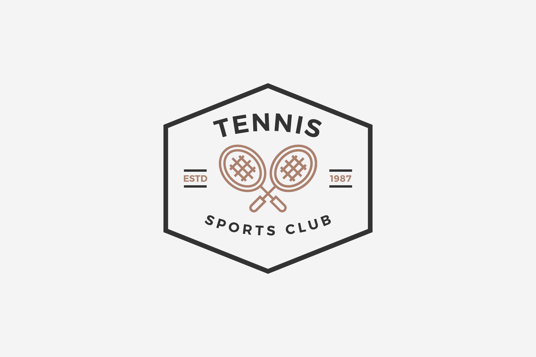 Sports Outline Logo Templates