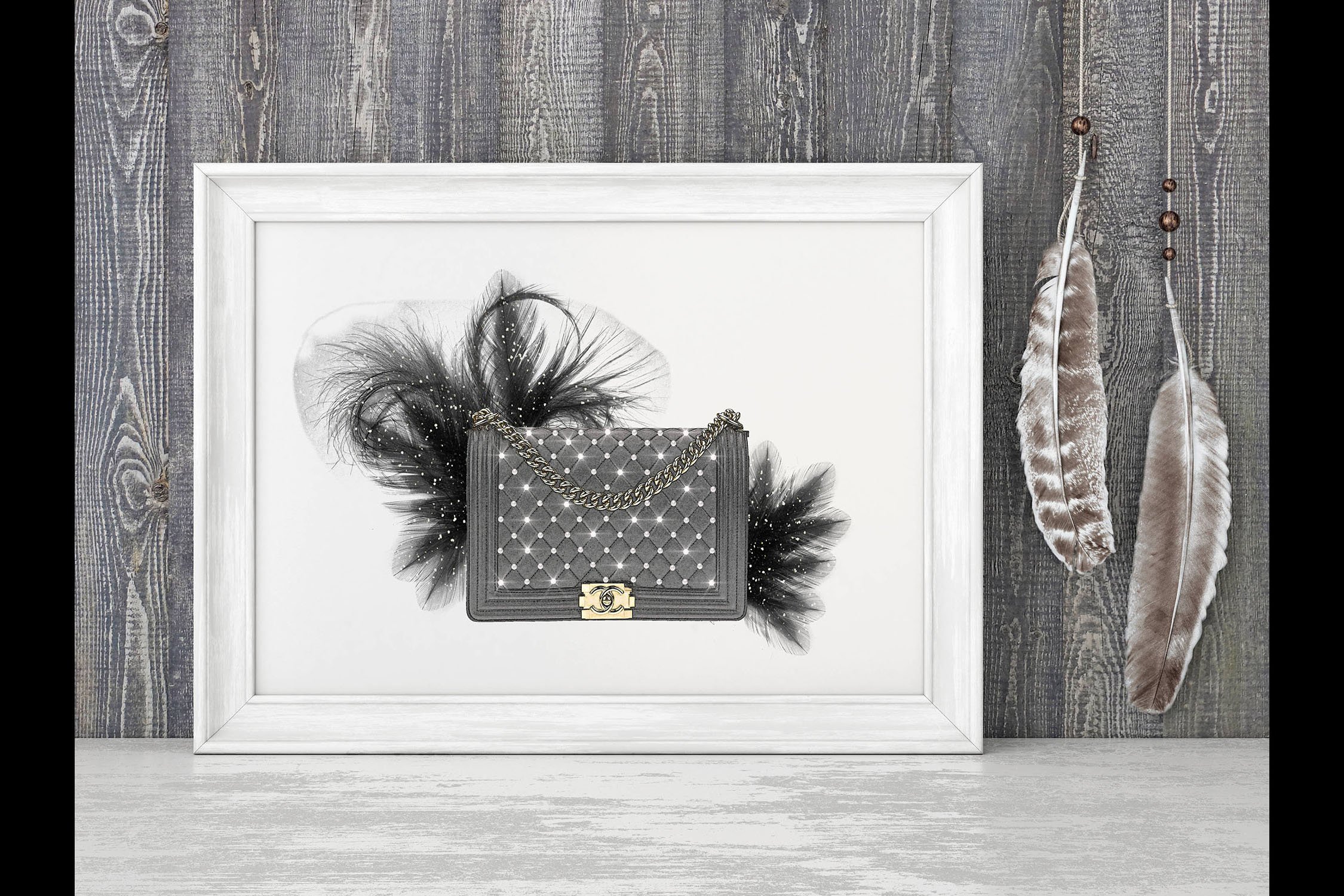 Luxury Bag Shine The Night Clip Arts, Masquerade, Feather (135171 ...