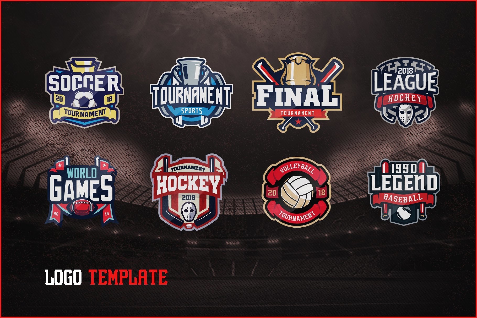 Sports Logo Creator V2 (184711) | Logos | Design Bundles