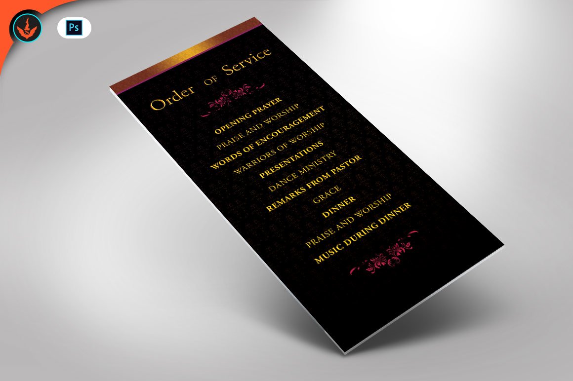 Birthday Celebration Dinner Flyer Photoshop Template (28463) | Flyers ...
