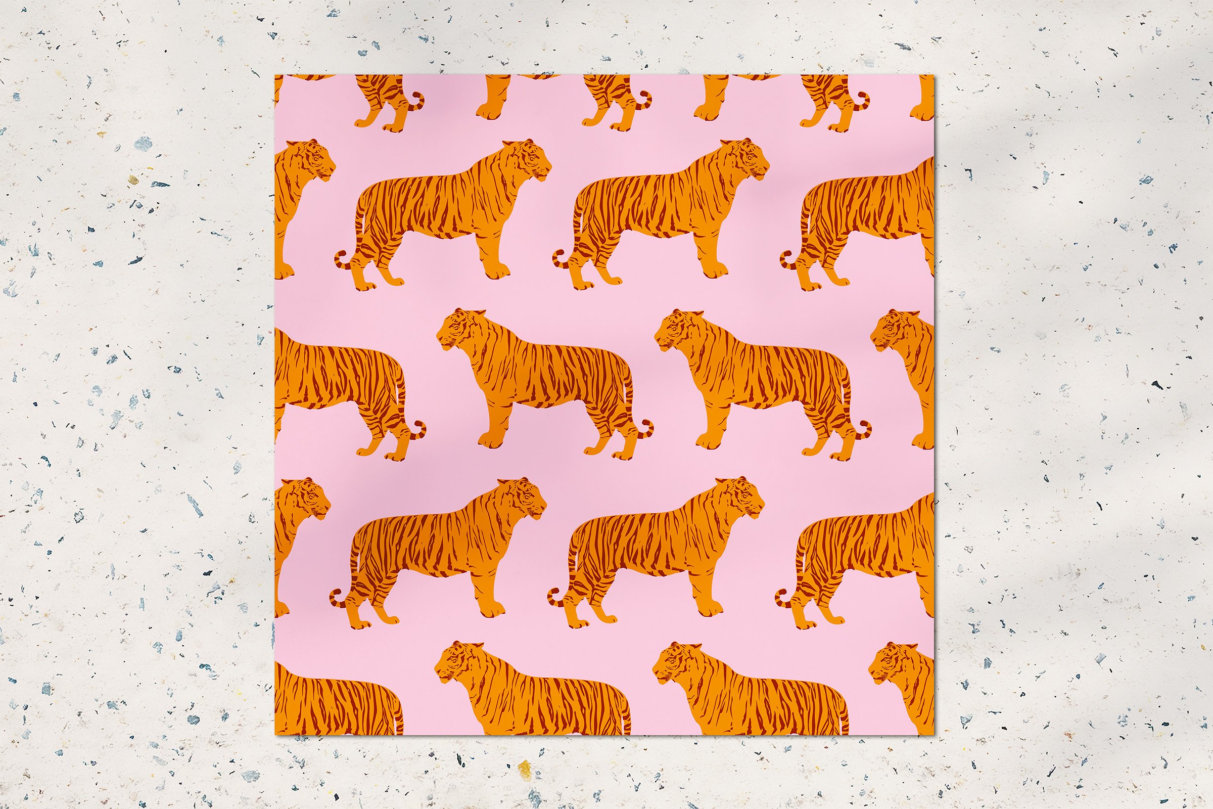 Wild cat seamless pattern (587712) | Patterns | Design Bundles