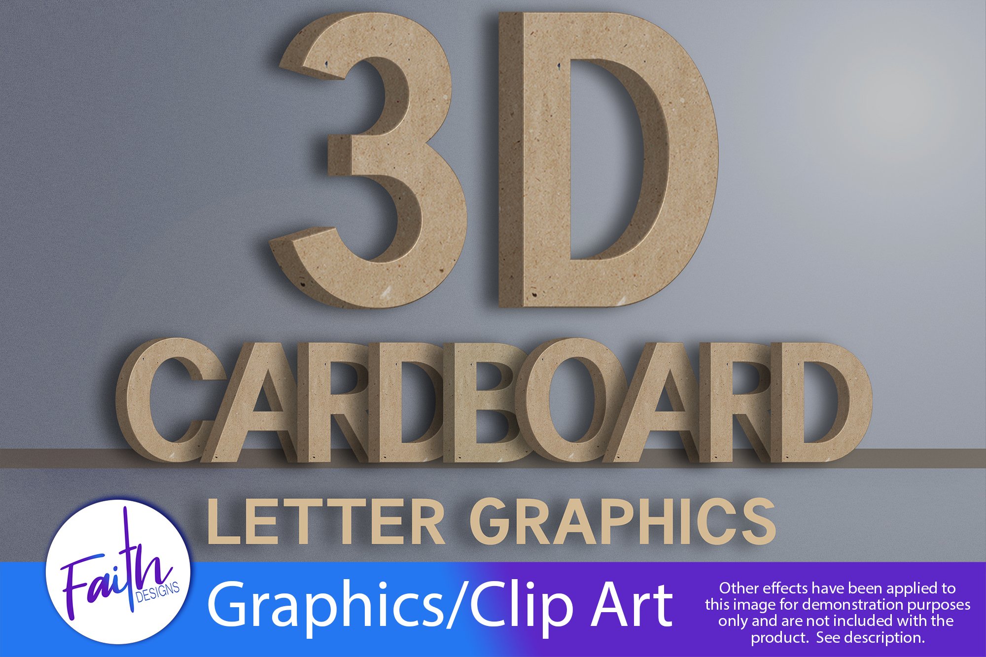 3d Clipart Alphabet