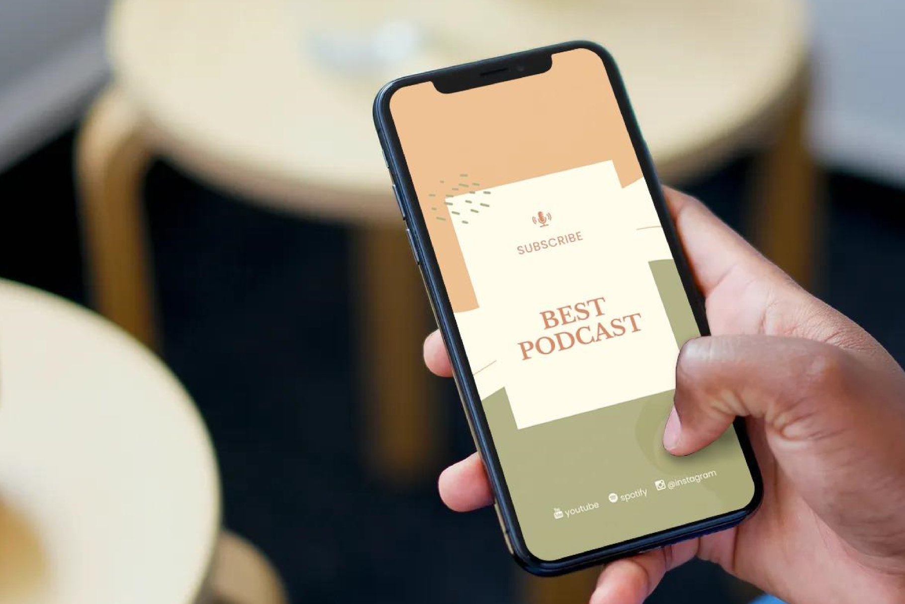 Creative podcast talk ig stories and post keynote template (710099 ...