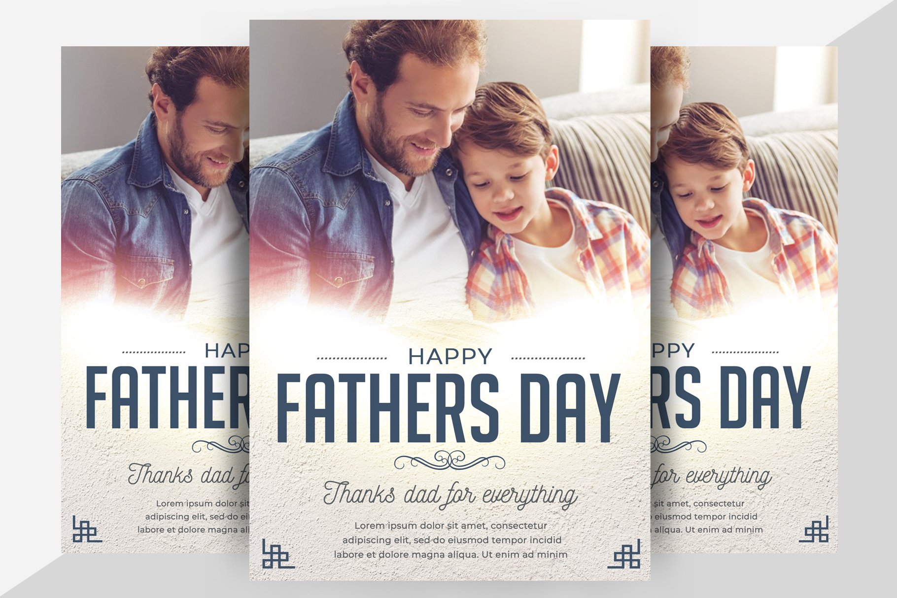 Fathers Day Flyer (664814) | Flyers | Design Bundles