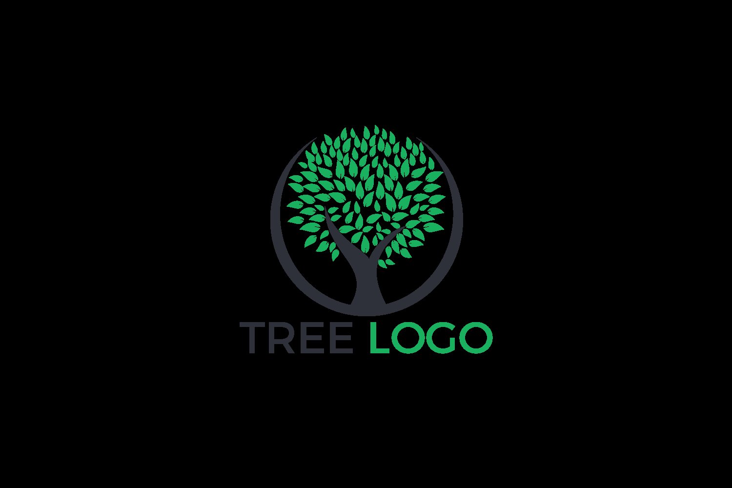 Tree logo design. (156365) | Logos | Design Bundles
