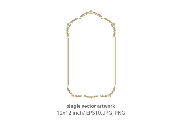 Scroll Frame (691925) | Illustrations | Design Bundles