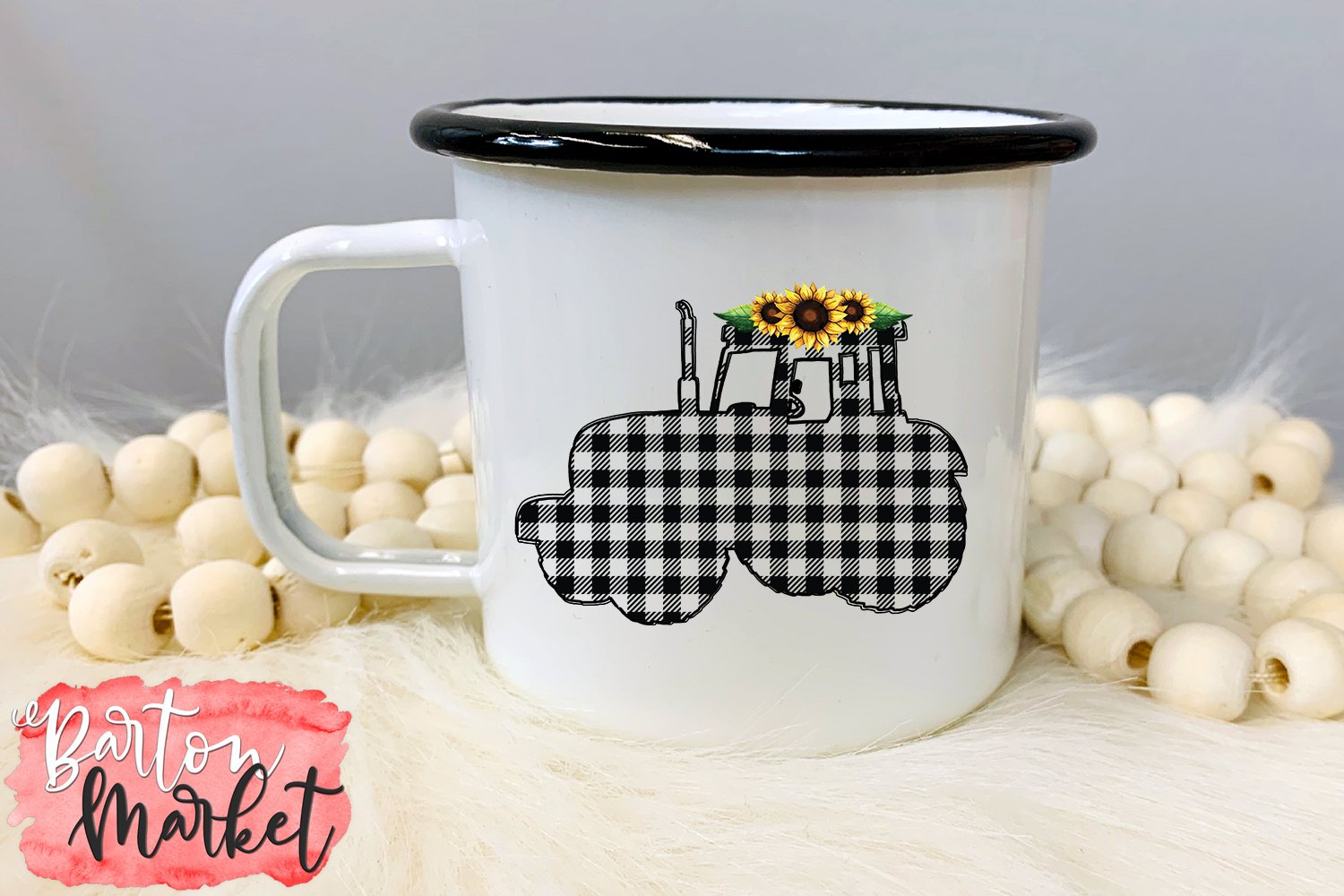 Buffalo Plaid & Sunflower Farm Bundle for Sublimation (661146 ...