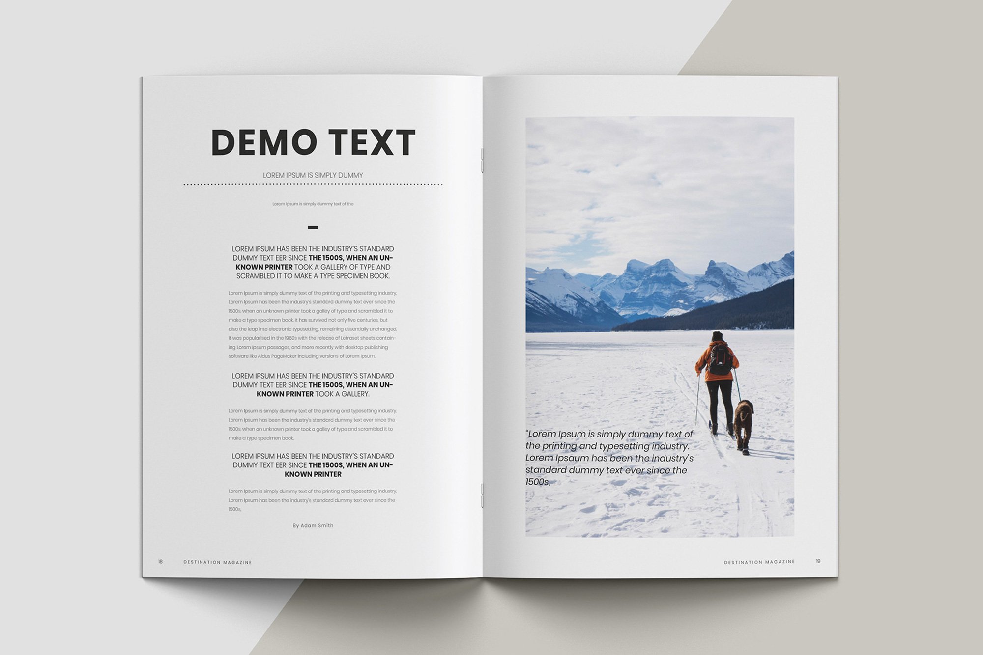 Destination Magazine (659360) | Magazines | Design Bundles