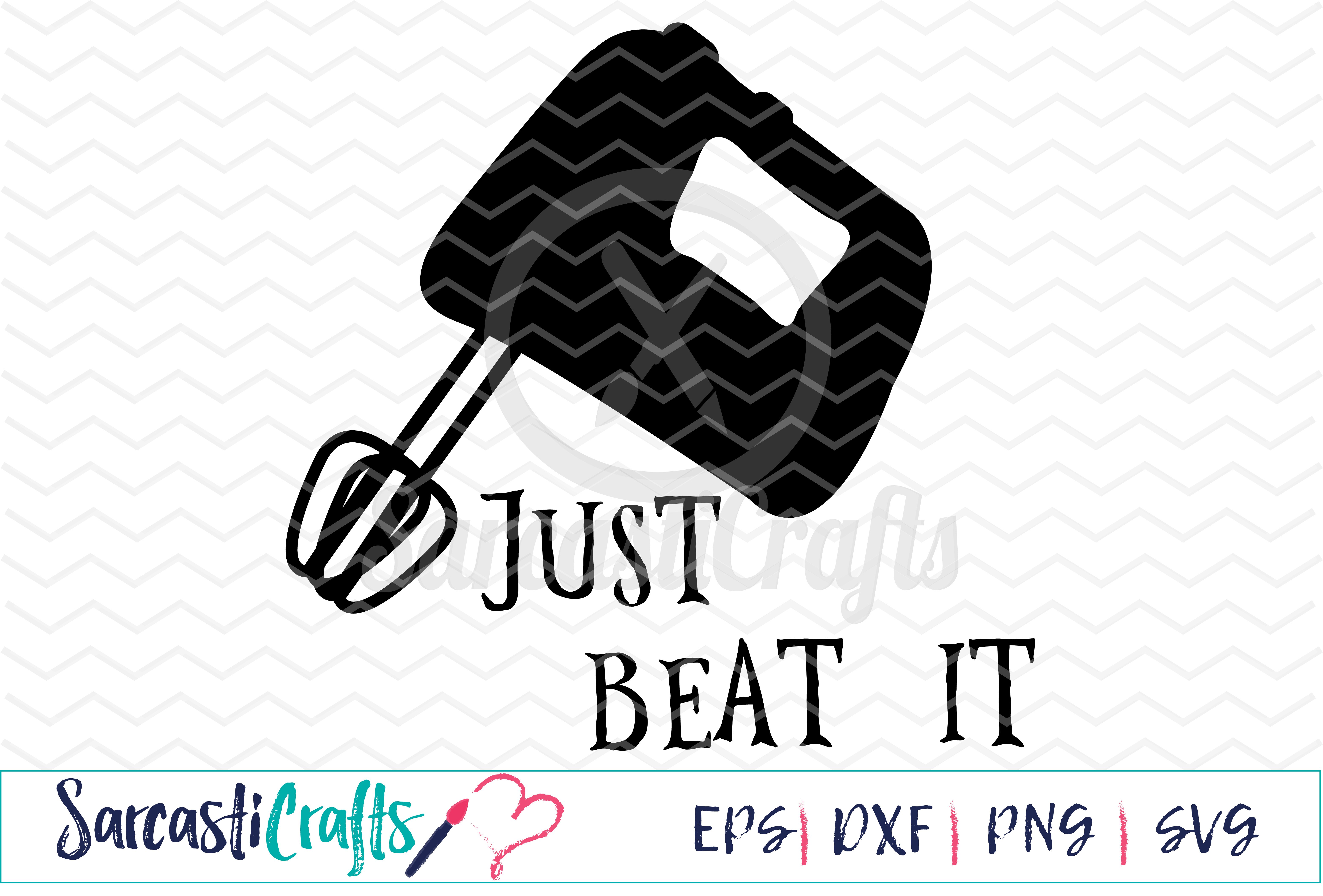 Just Beat It - Digital Printable - Cuttable File - Digital Download ...