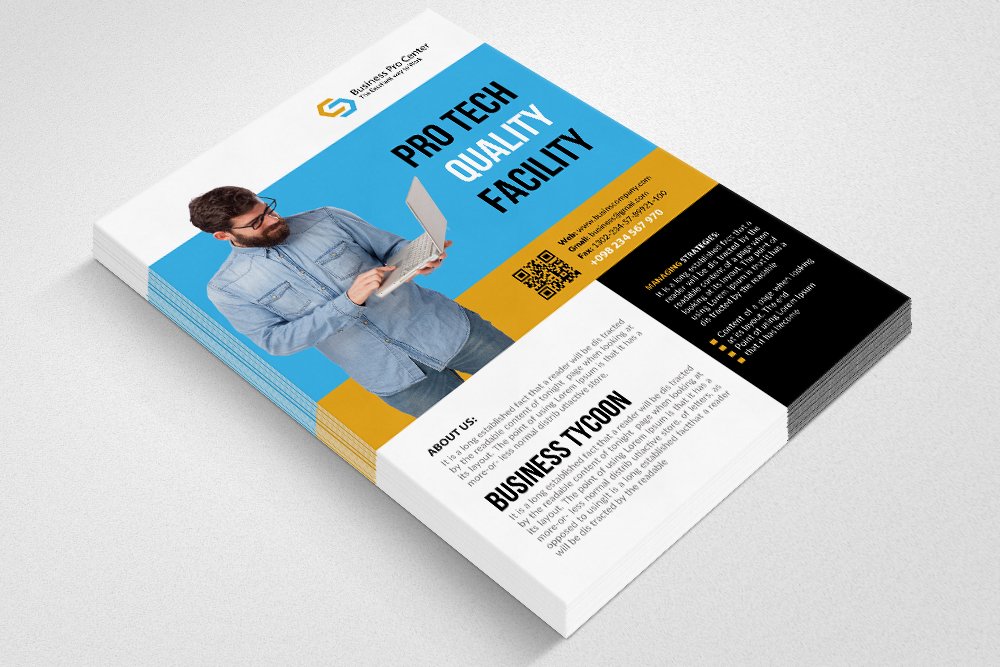 Mining Company Flyer Templates (81095) | Flyers | Design Bundles