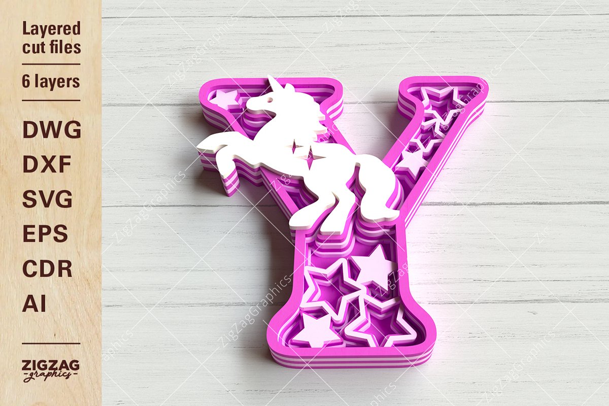 Decorative Letter Y
