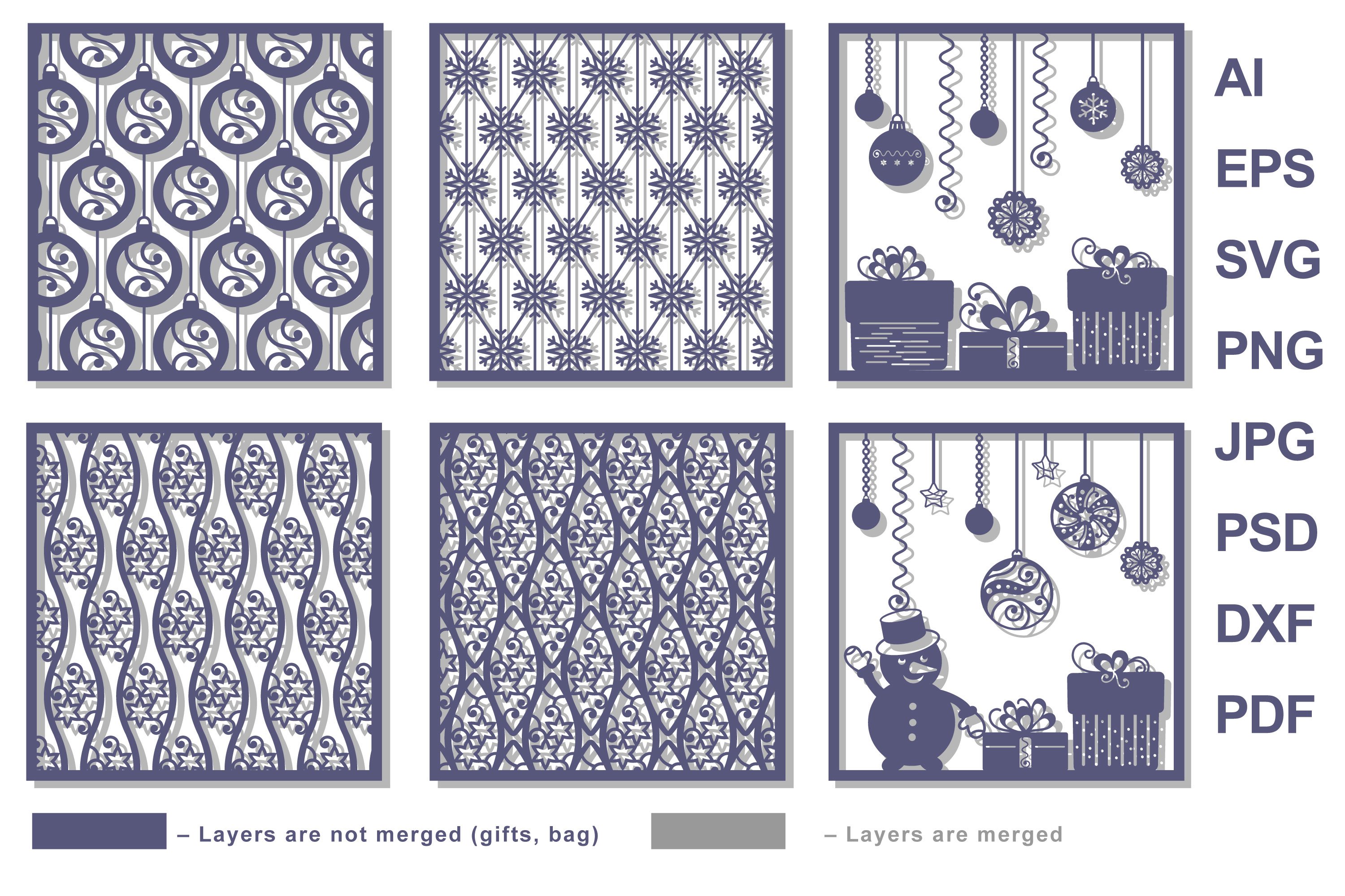 Laser cut Panel SVG Cut file for Crafters (1115535) | Elements | Design ...