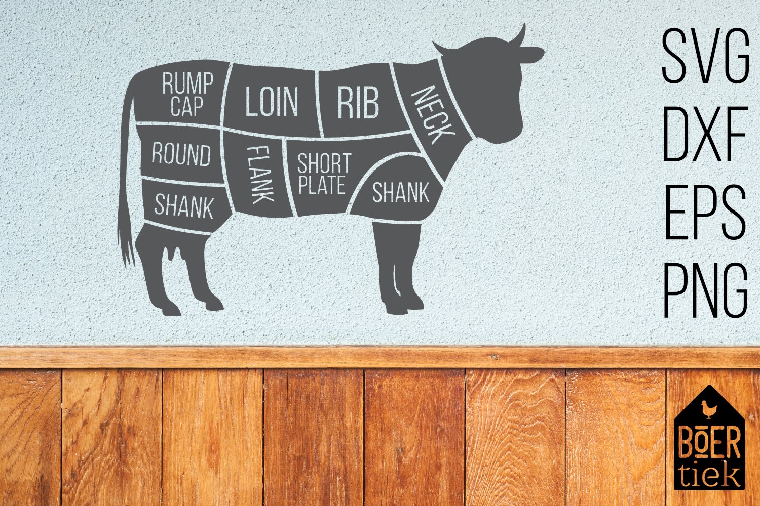 Beef, SVG cut file (220349) | Cut Files | Design Bundles