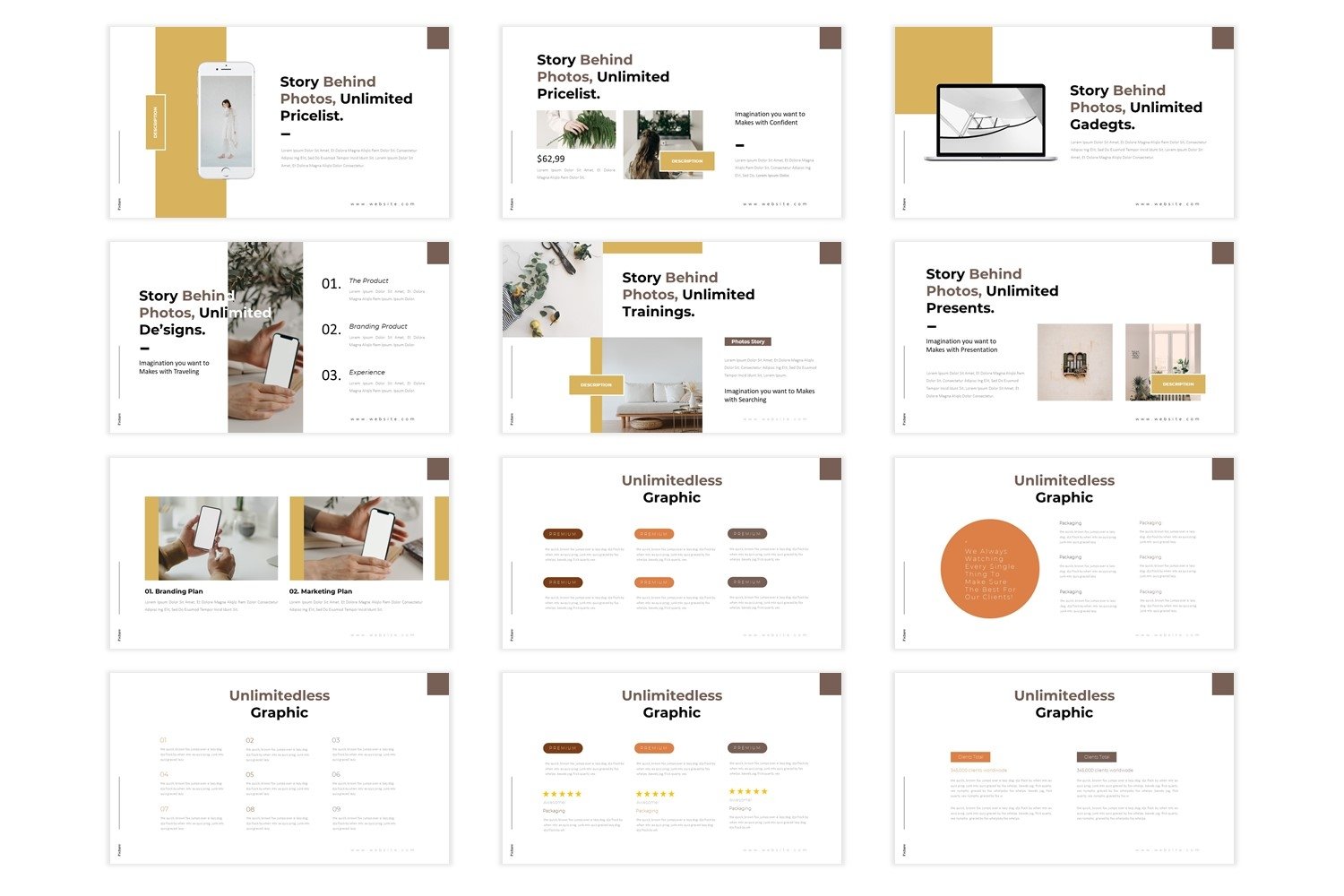 Unlimitedless - Powerpoint Template