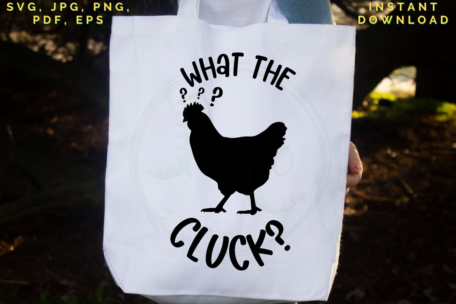 What the Cluck SVG, Chicken cut file (1089859) | Cut Files | Design Bundles