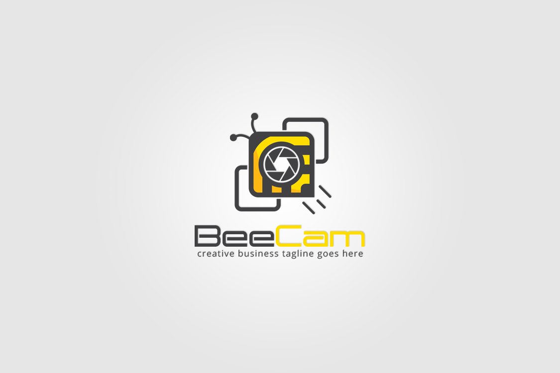 Bee Camera Logo (422978) | Logos | Design Bundles
