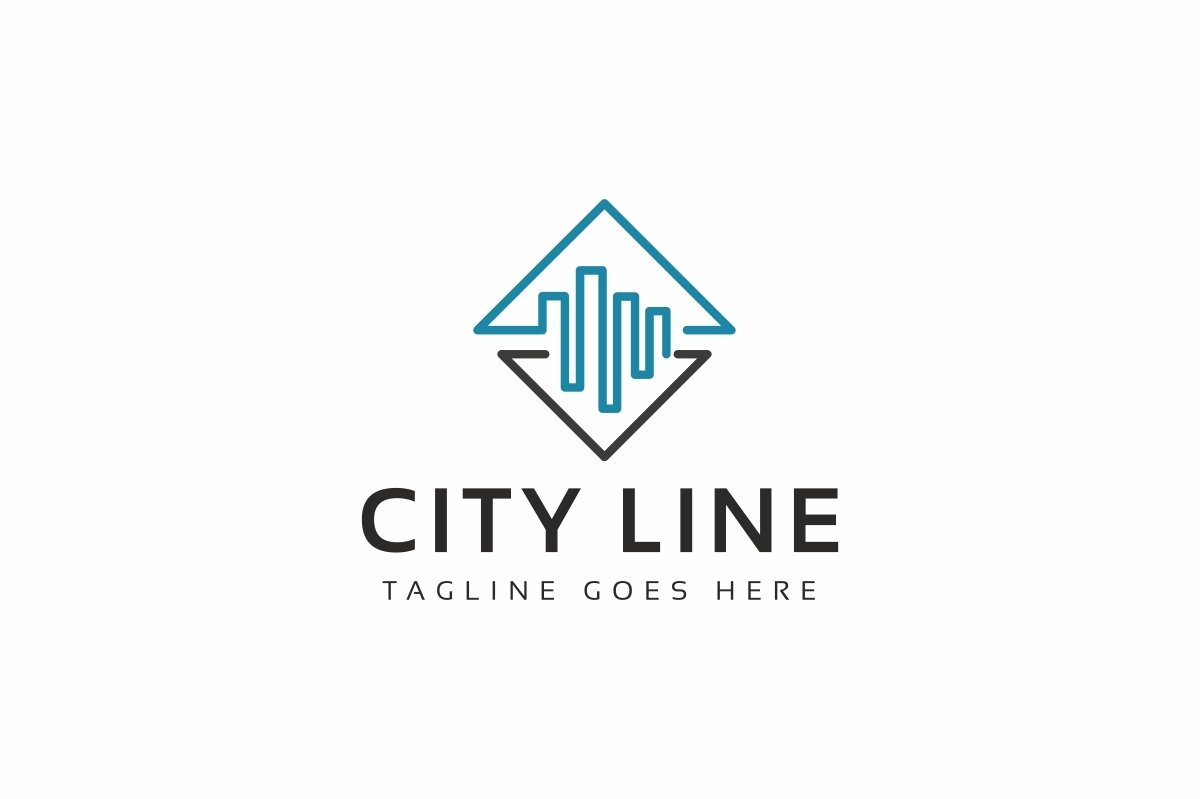City Line Logo Template (220014) | Logos | Design Bundles