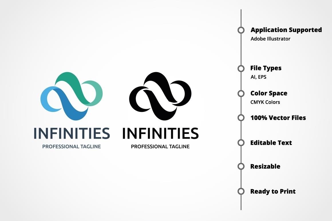Infinities Logo (675827) | Logos | Design Bundles