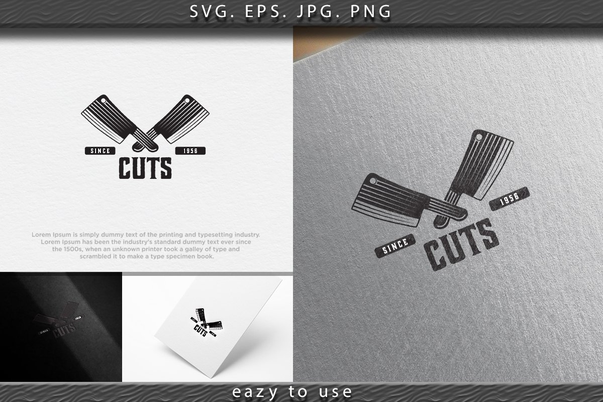 Vintage butcher meat, cut logo design Designs Inspiration Is (692490 ...