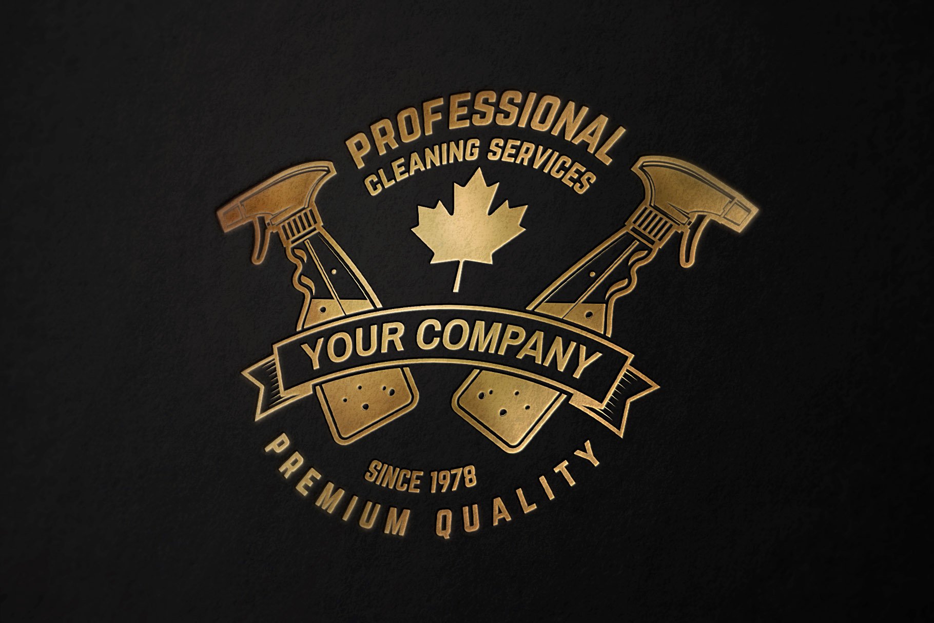 Cleaning Company Badges (616216) | Customizable Templates | Design Bundles