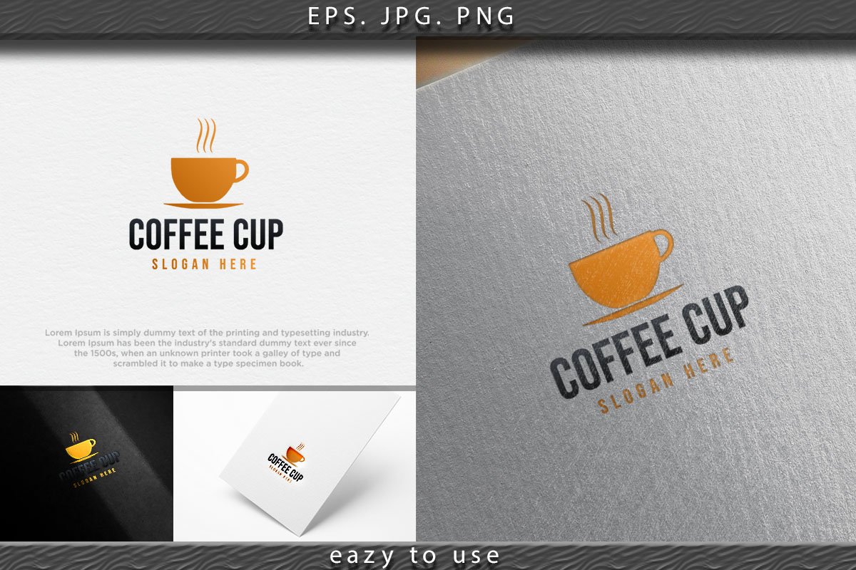 Coffee logo Ideas. Inspiration logo design. Template Vector (755088 ...
