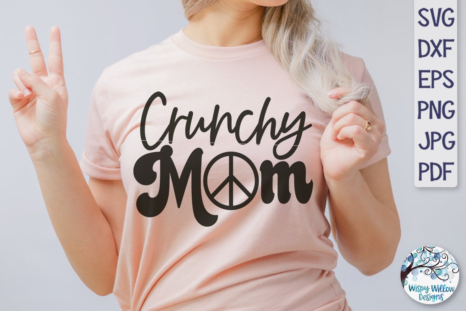 Crunchy Mom SVG (1219945) | SVGs | Design Bundles