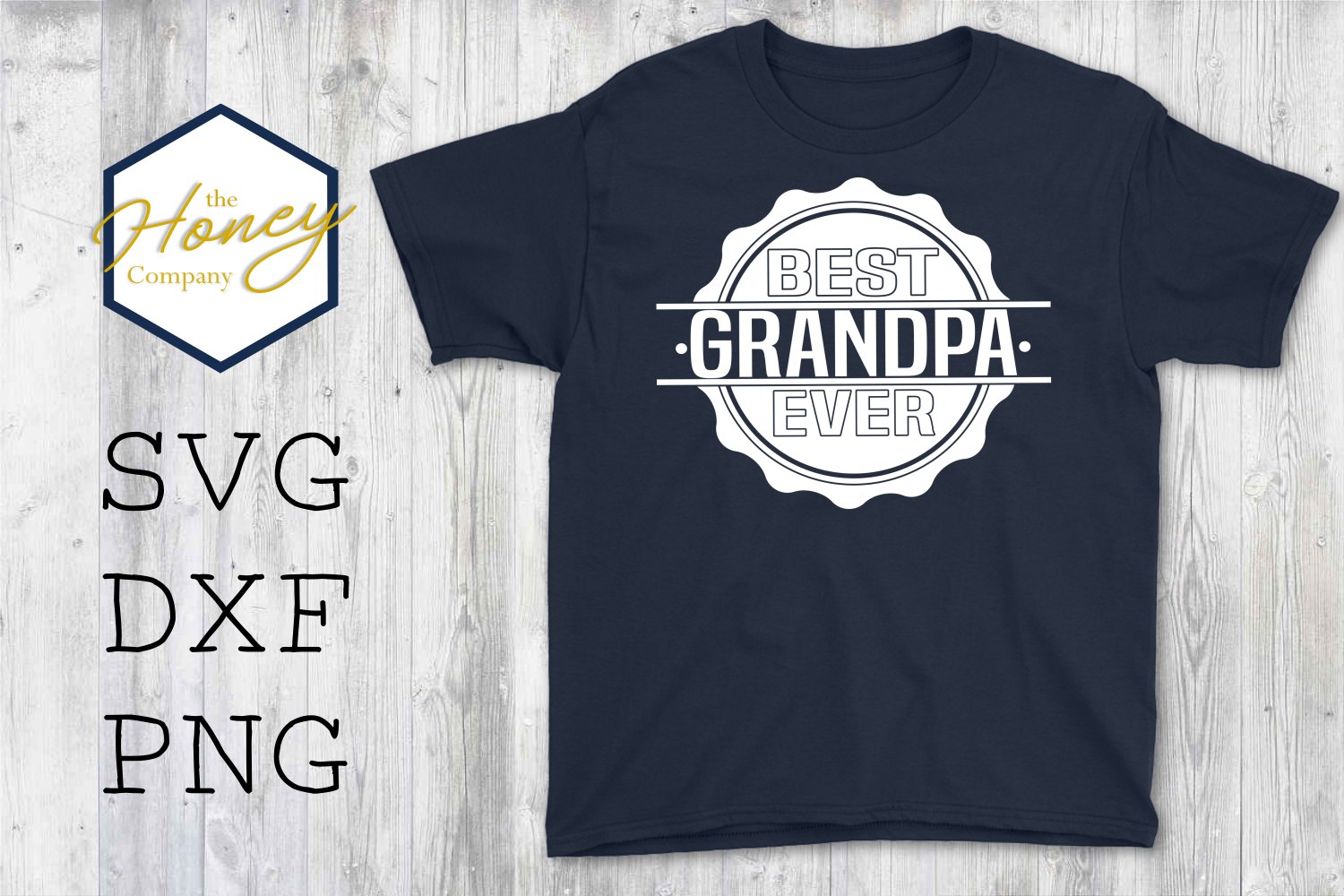 Best Grandpa Ever SVG PNG DXF Set Bundle Cutting File Badge (271366 ...