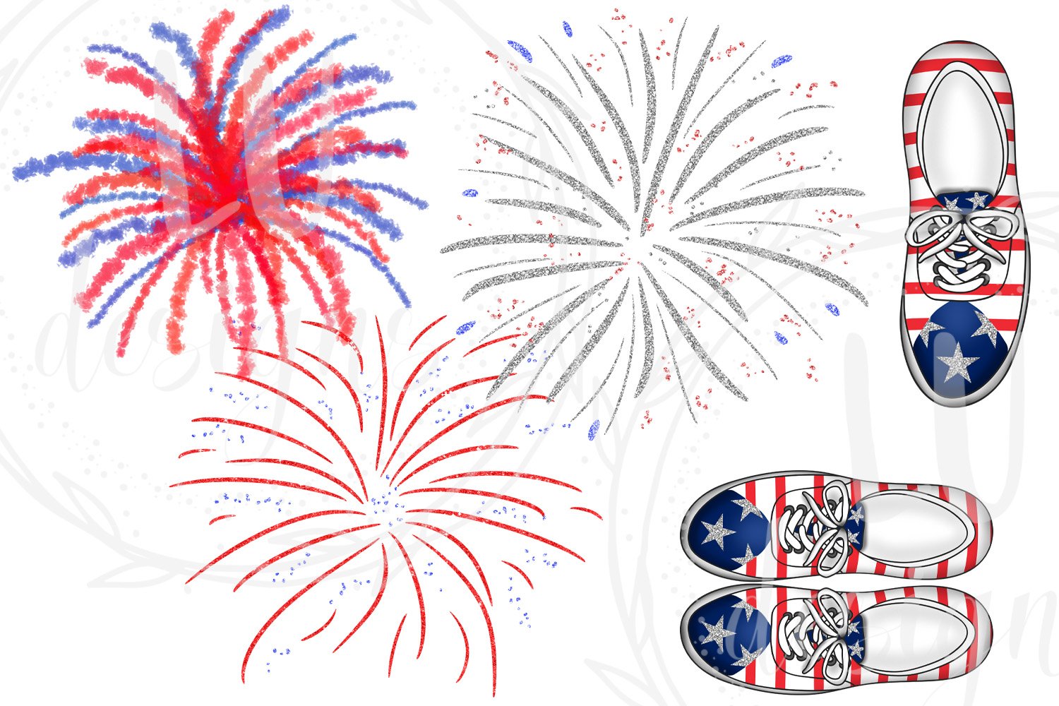 4th Of July Clipart, Independence Day Graphics, USA Clipart (96145 ...