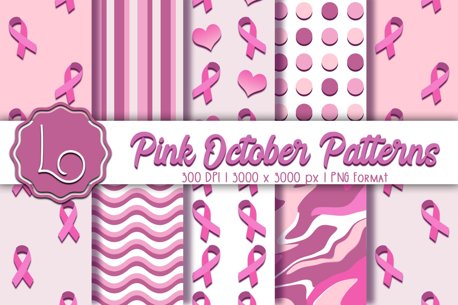 10 Pink October Patterns