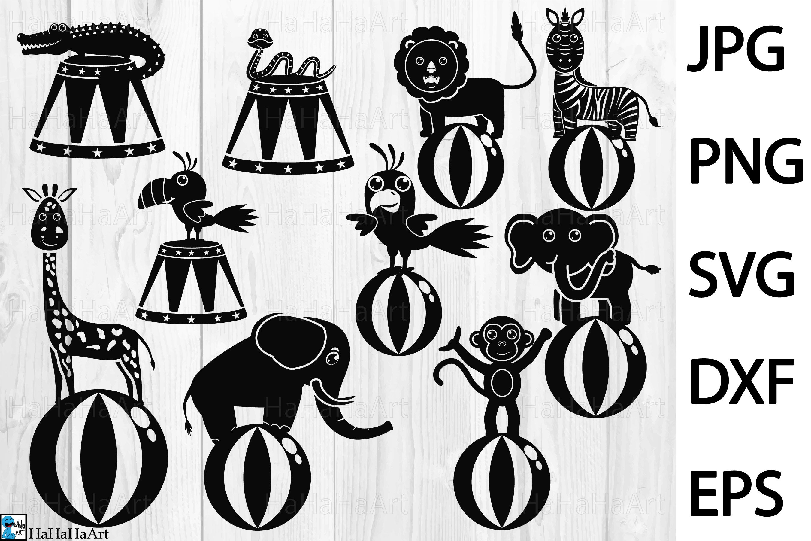 Circus Animal Silhouette