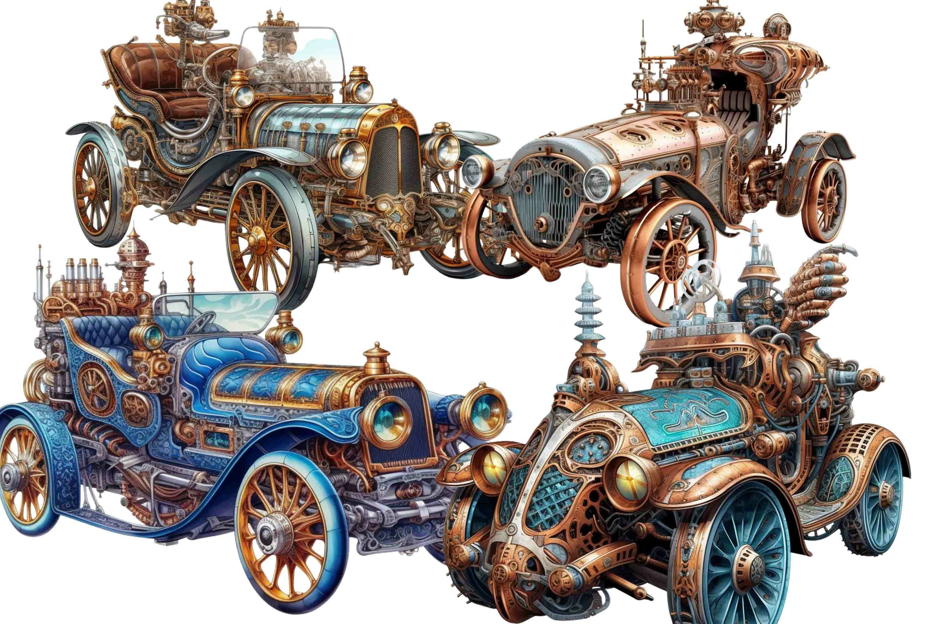 Steampunk Automobile