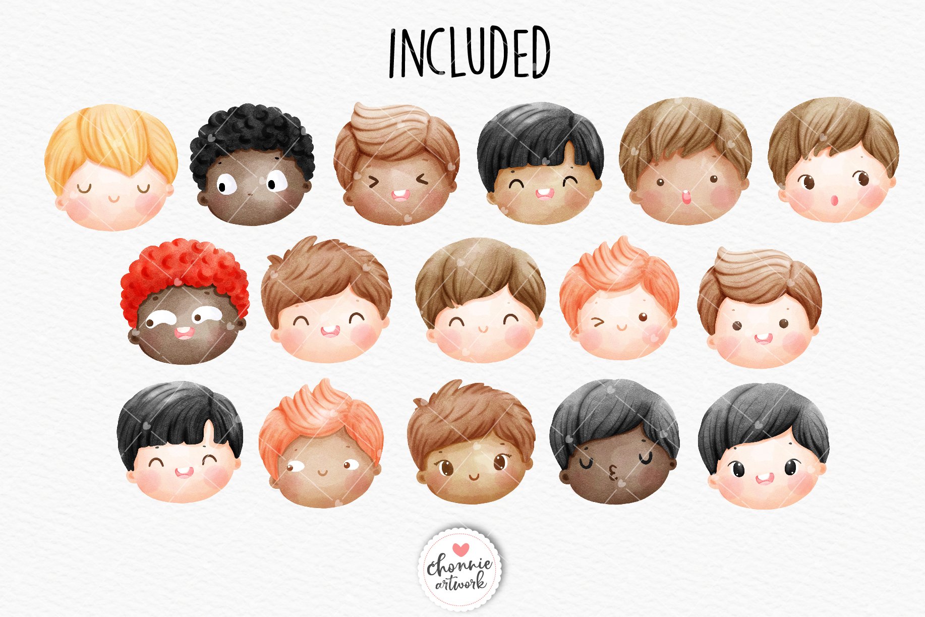 Boy Hair Clipart