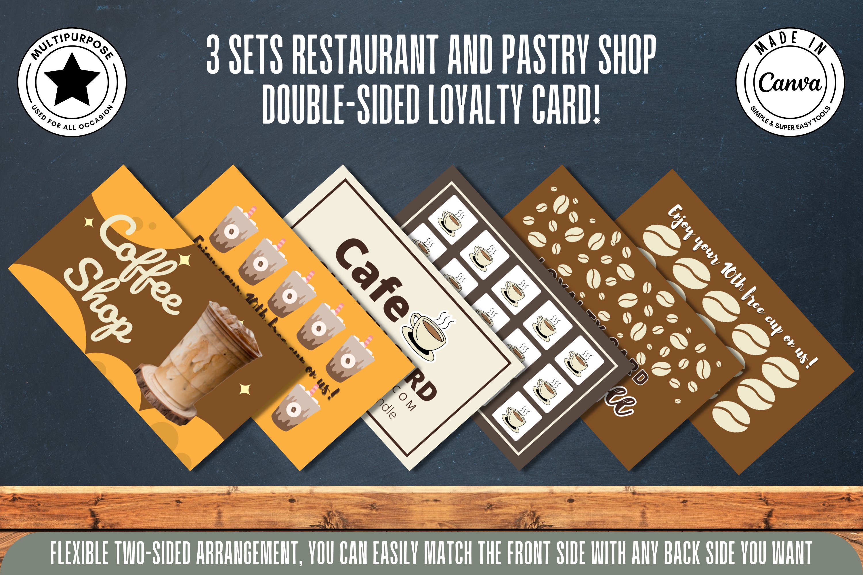 Coffee Loyalty Card Design