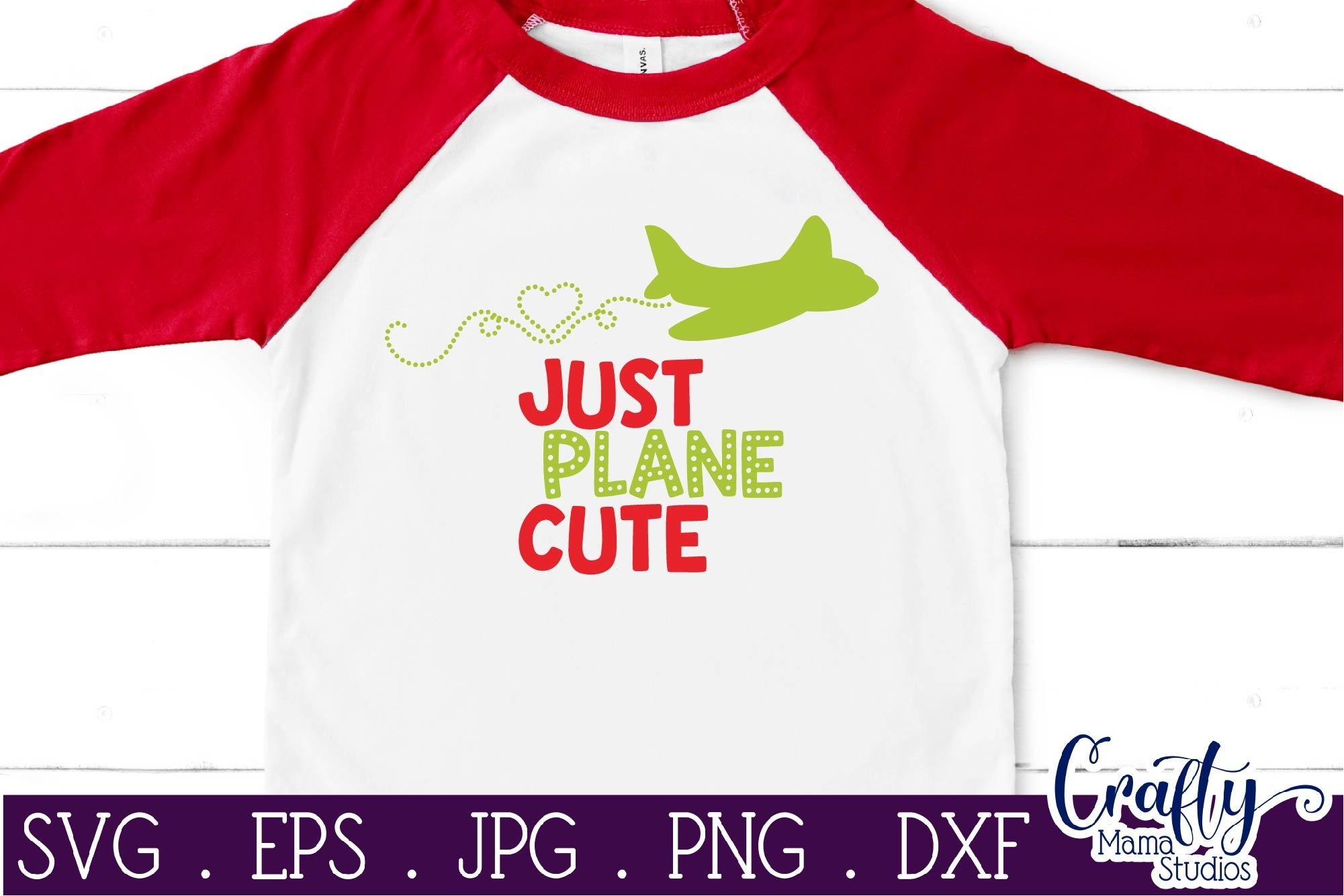 Valentine's Day SVG Just Plane Cute, Airplane Sublimation (407850 ...