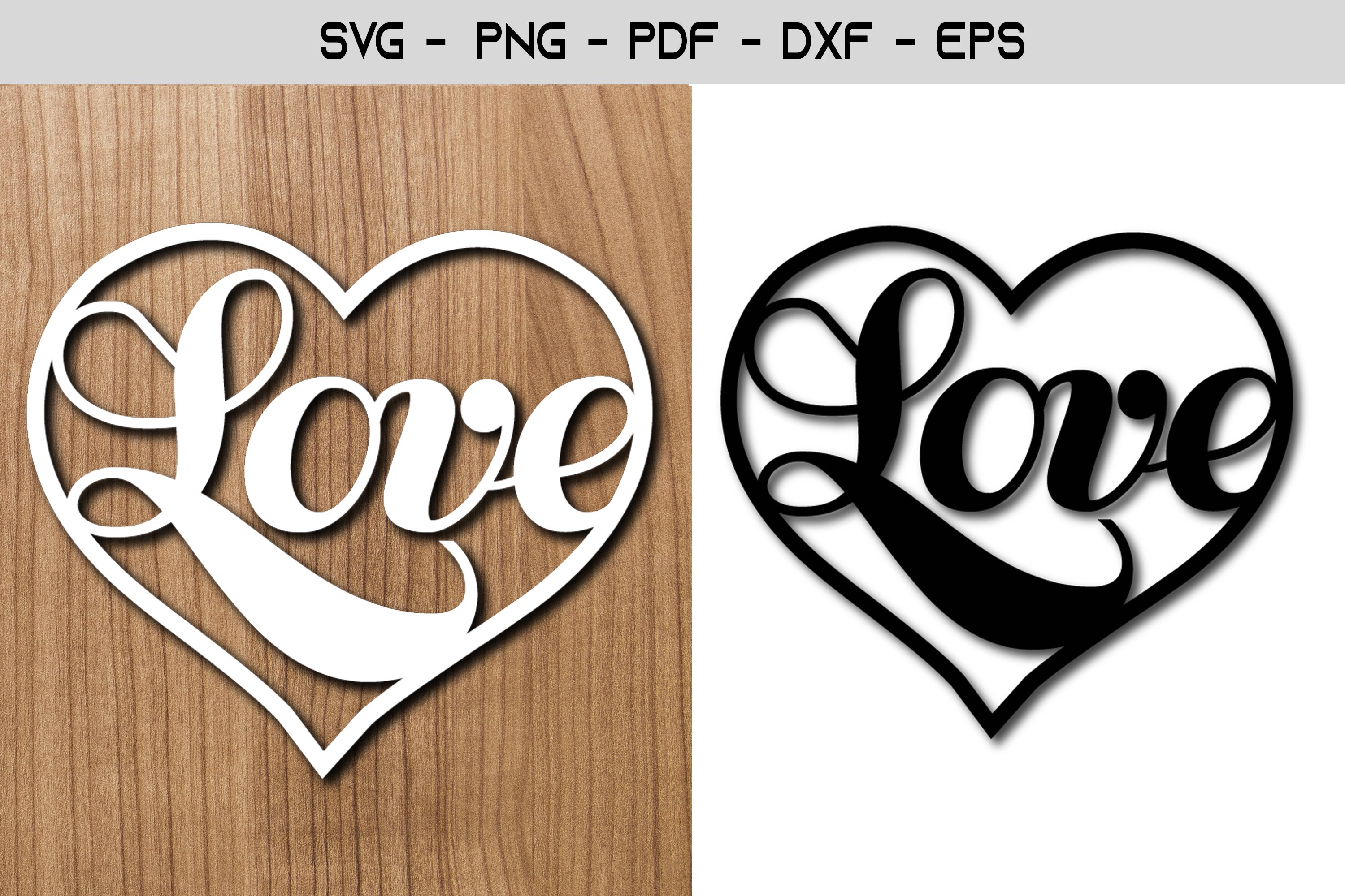 Printable Blank Paper With Designs Love