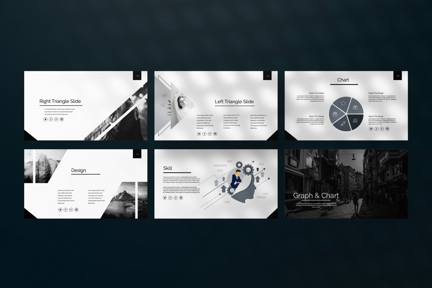 Silent Powerpoint (576454) | Powerpoint | Design Bundles