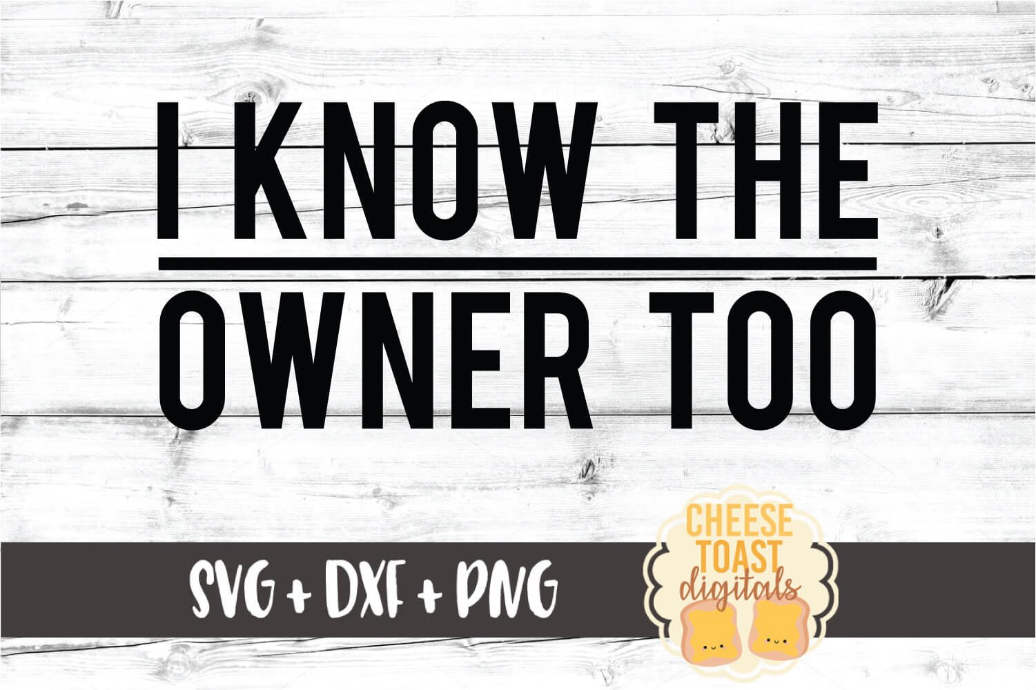 I Know The Owner Too - Funny Bartender SVG PNG DXF Cut Files (264264 ...