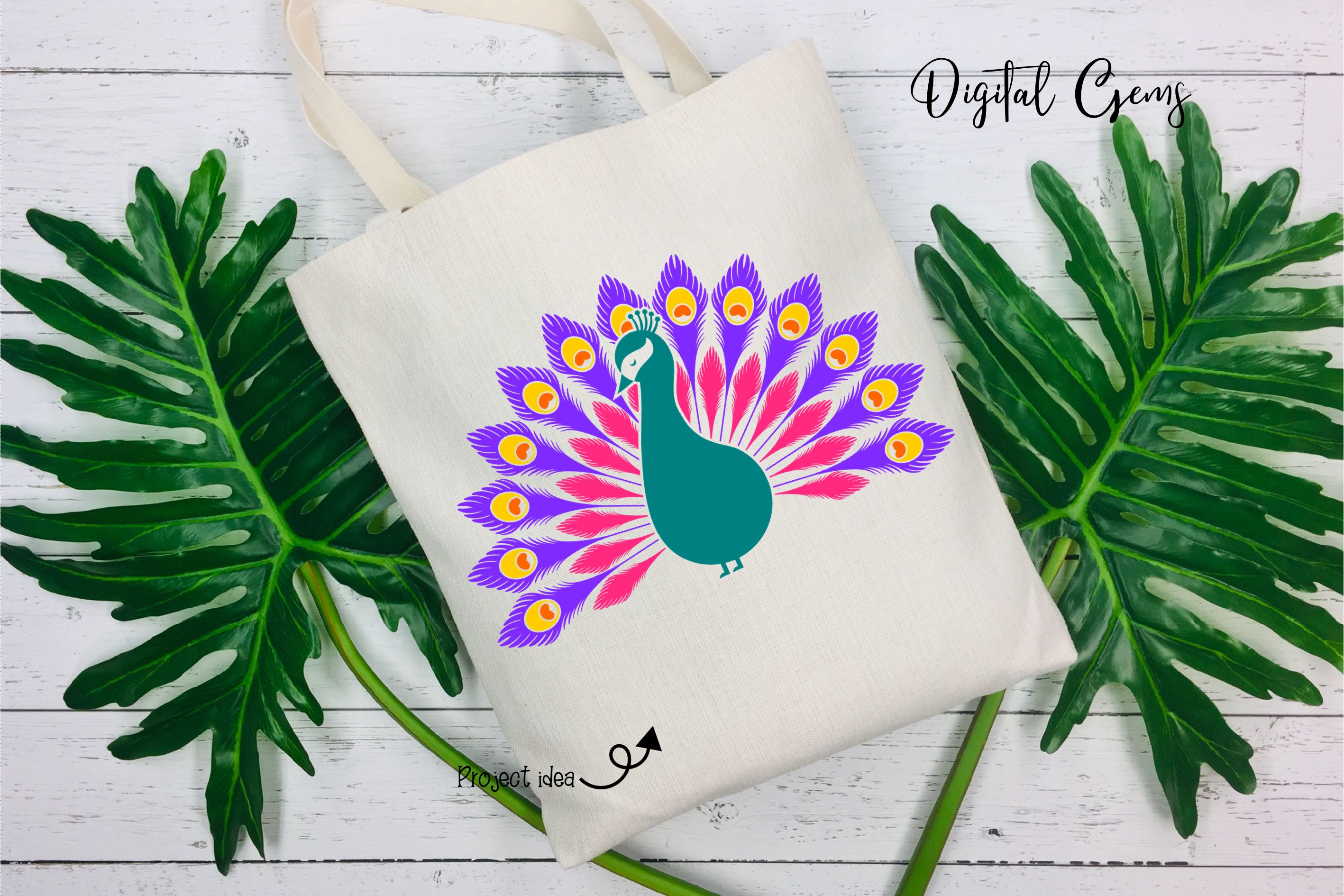 Peacock design SVG / EPS / DXF / PNG Files (926345) | Cut Files ...