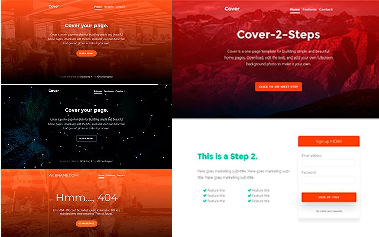 Bootstrap 4 Starter Kit Pro (67590) | Websites | Design Bundles